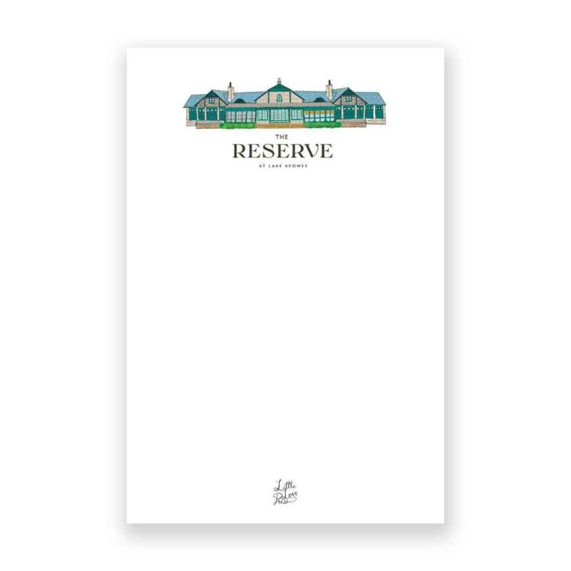 Custom City Landmark Notepad - Little Love Press