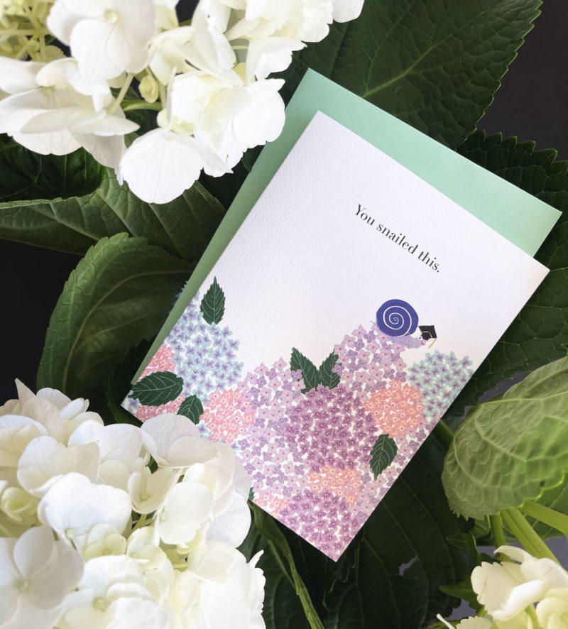 You Snailed This Graduation Card - Little Love Press